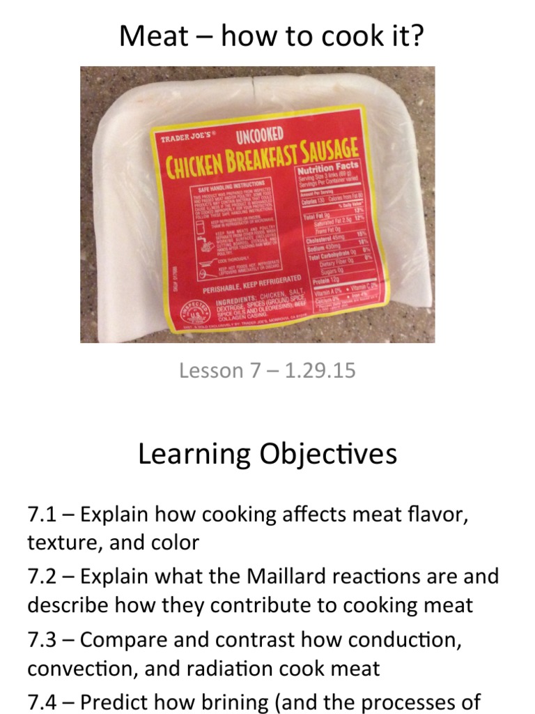 The Science of Cooking Meat: Understanding How Temperature, Time and ...
