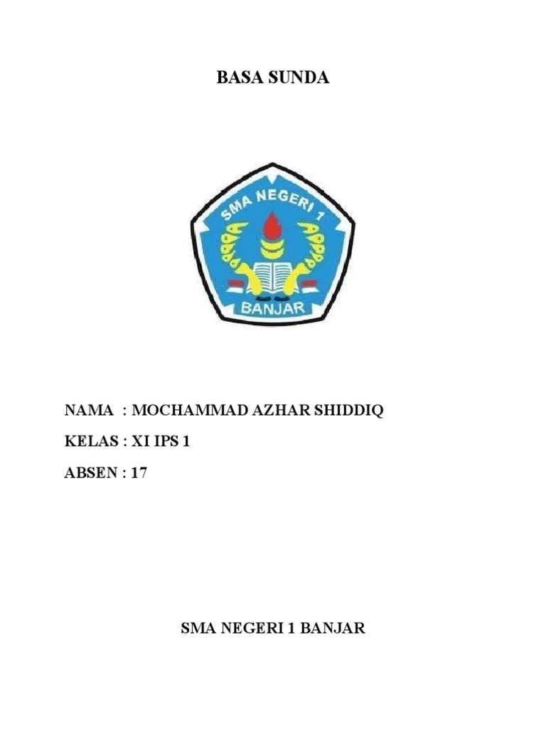 Tugas Biografi Basa Sunda - Moch Azhar S - Xi Ips 1 | PDF | Ilmu Sosial
