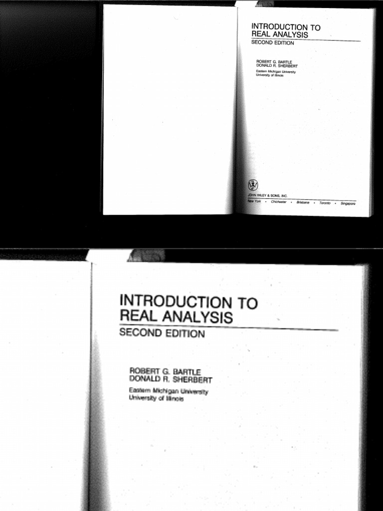 Introduction to Real Analysis Concepts | PDF
