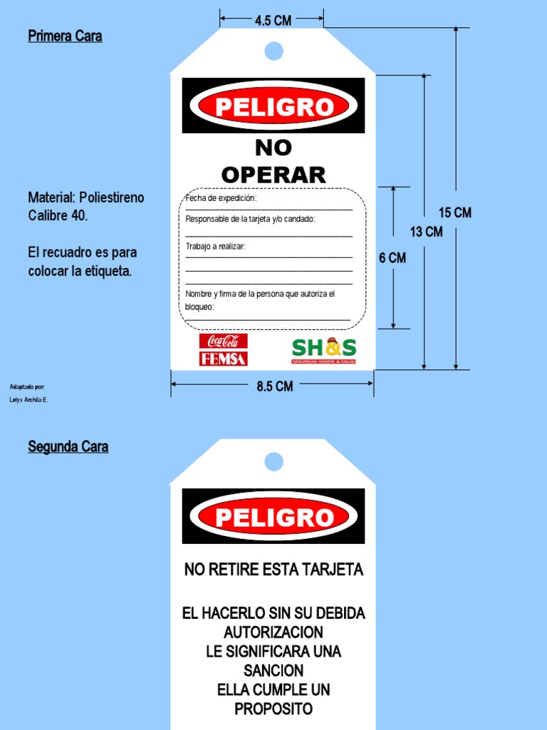 Tarjeta No Operar | PDF