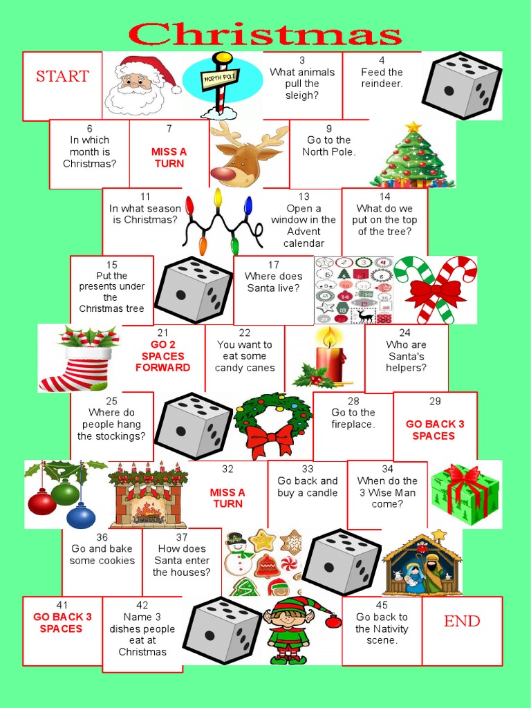 Boardgame Christmas Boardgames - 112419 | PDF | Santa Claus | Christmas