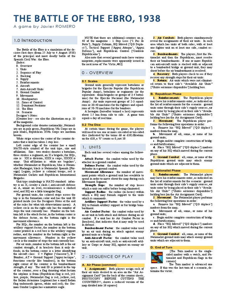 The Battle of The Ebro, 1938: 1.0 Ntroduction | PDF | Bomber | Aerial ...