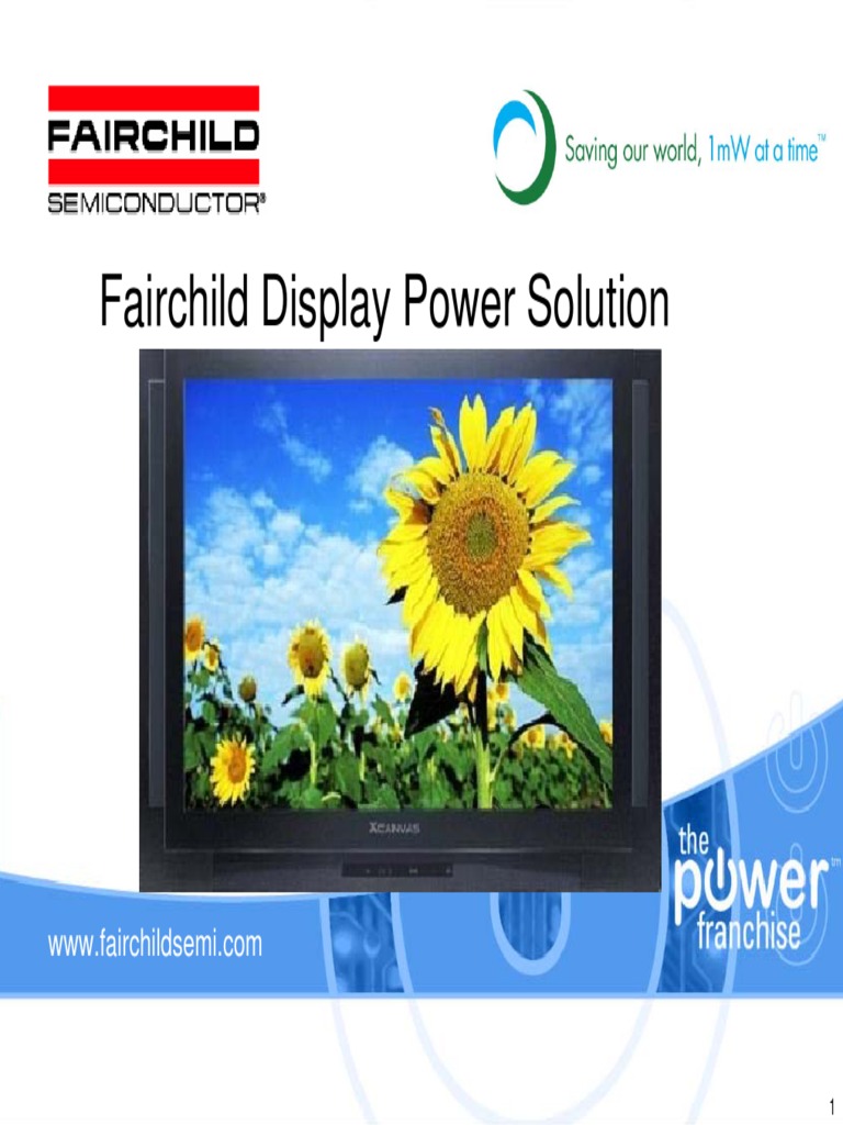 Fairchild Display Power Solution | PDF | Rectifier | Computer Science