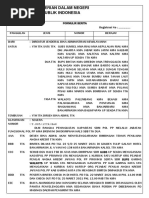 Form Laporan Pemakaian BBM & KM (New Revisi) | PDF
