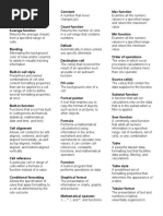 Microsoft Excel Pointer Shapes | PDF | Cursor (User Interface) | Window (Computing)