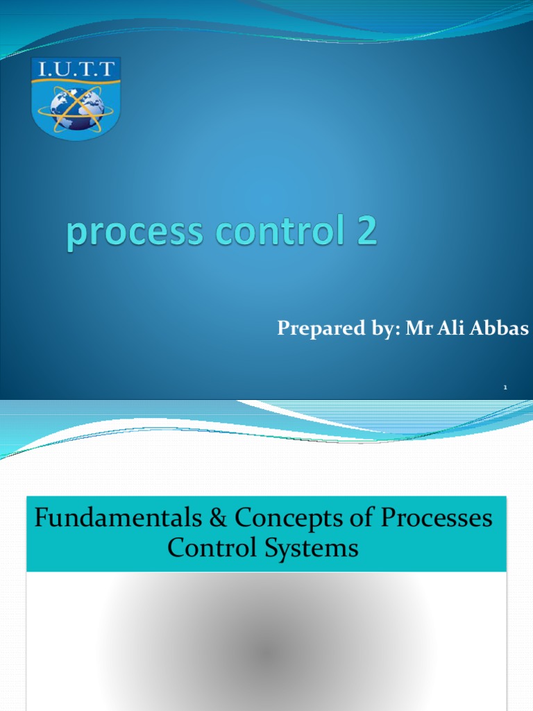 Process Control 2 | PDF | Control System | Control Theory