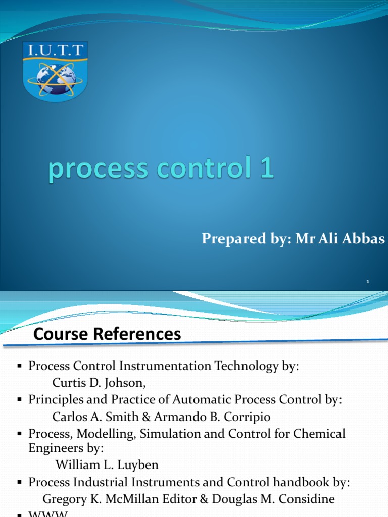 Process Control 1 | PDF | Process Control | System