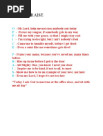 Red Swirl Letter Template | PDF