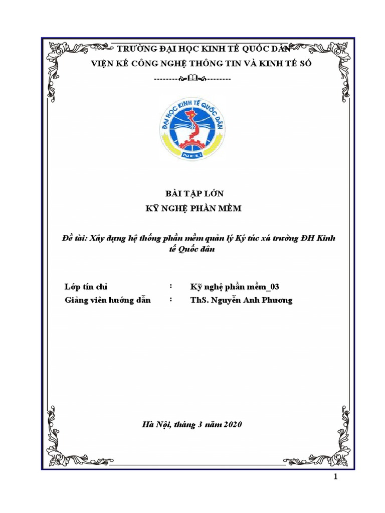 Quản lí ktx 1 | PDF