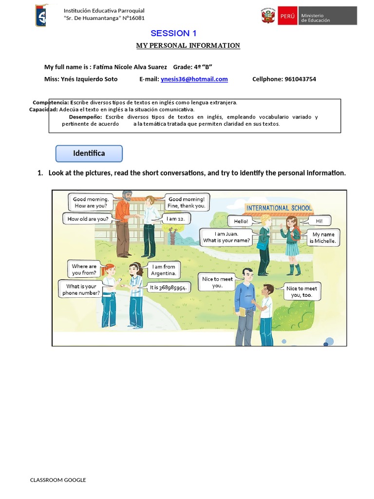 Practica de Ingles | PDF