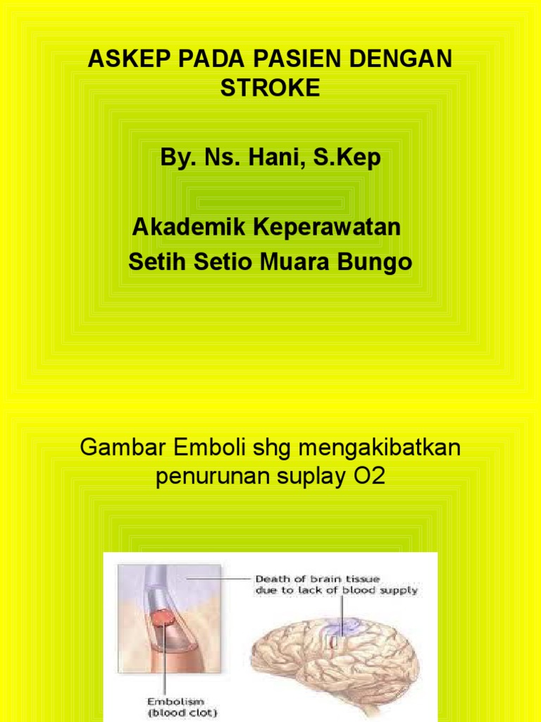 Askep Stroke | PDF