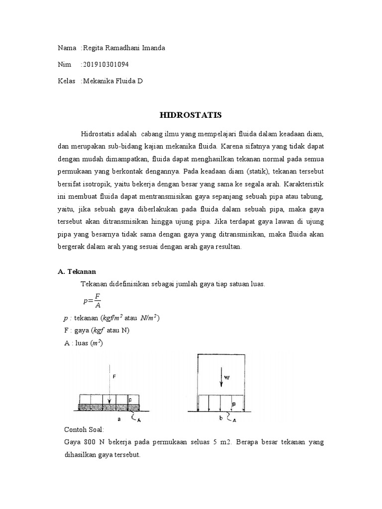 Hidrostatis | PDF