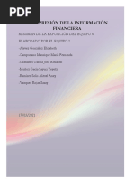 Analisis y Ejemplo de La NIF B-6 - Estado de Situacion Financiera | PDF ...