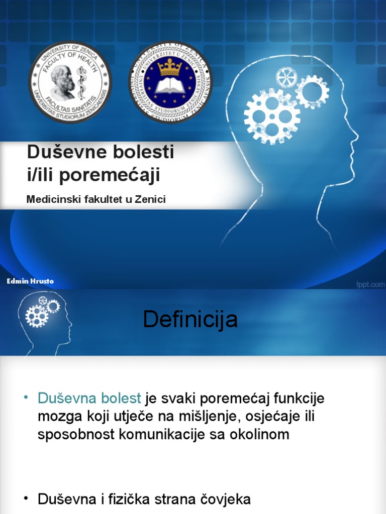 Dusevne Bolesti I Poremecaji | PDF