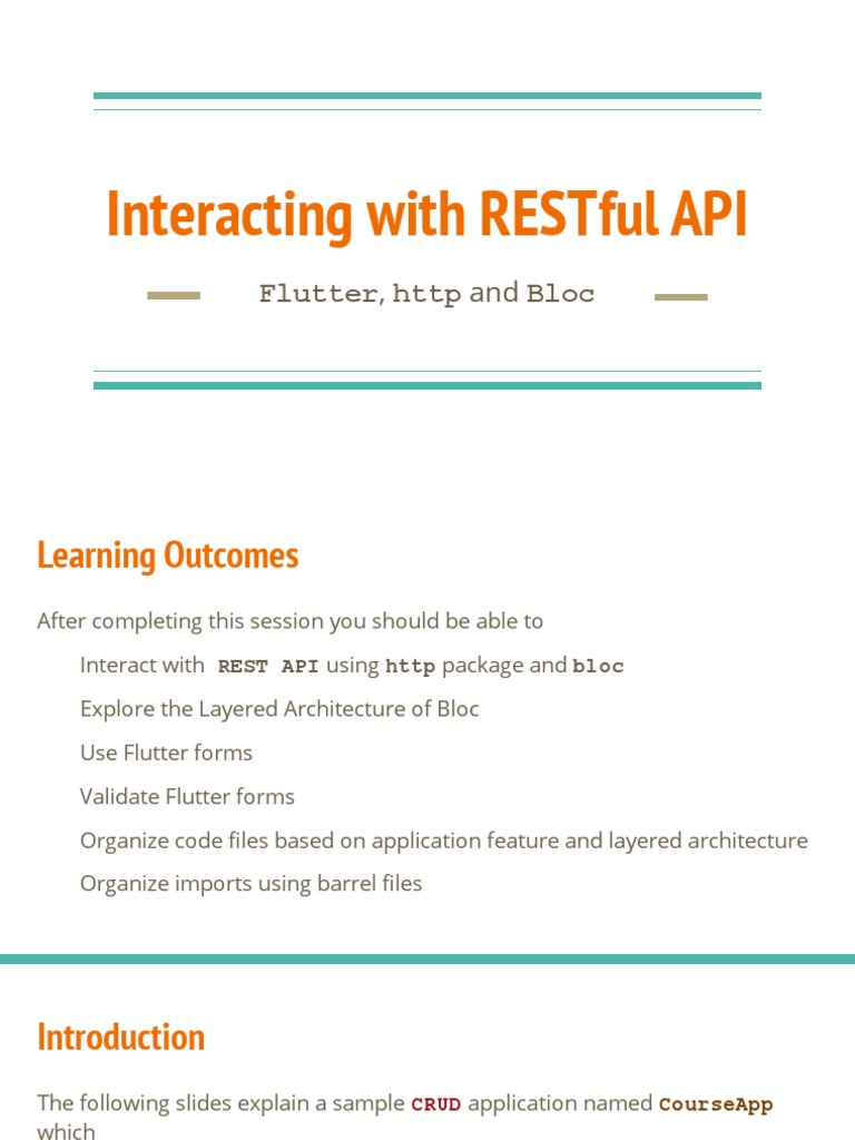 09 Interacting With REST API | PDF | Representational State Transfer ...