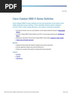 Cisco Catalyst 9600 Series Switches Data Sheet | PDF | Power Supply ...