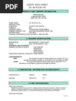 Safety Data Sheet - Distilled Water | PDF | Dangerous Goods | Toxicity