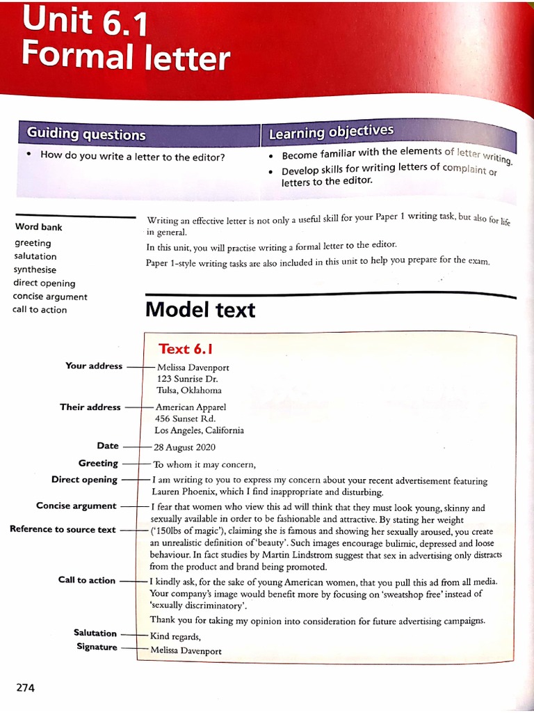 0 Formal Letter | PDF