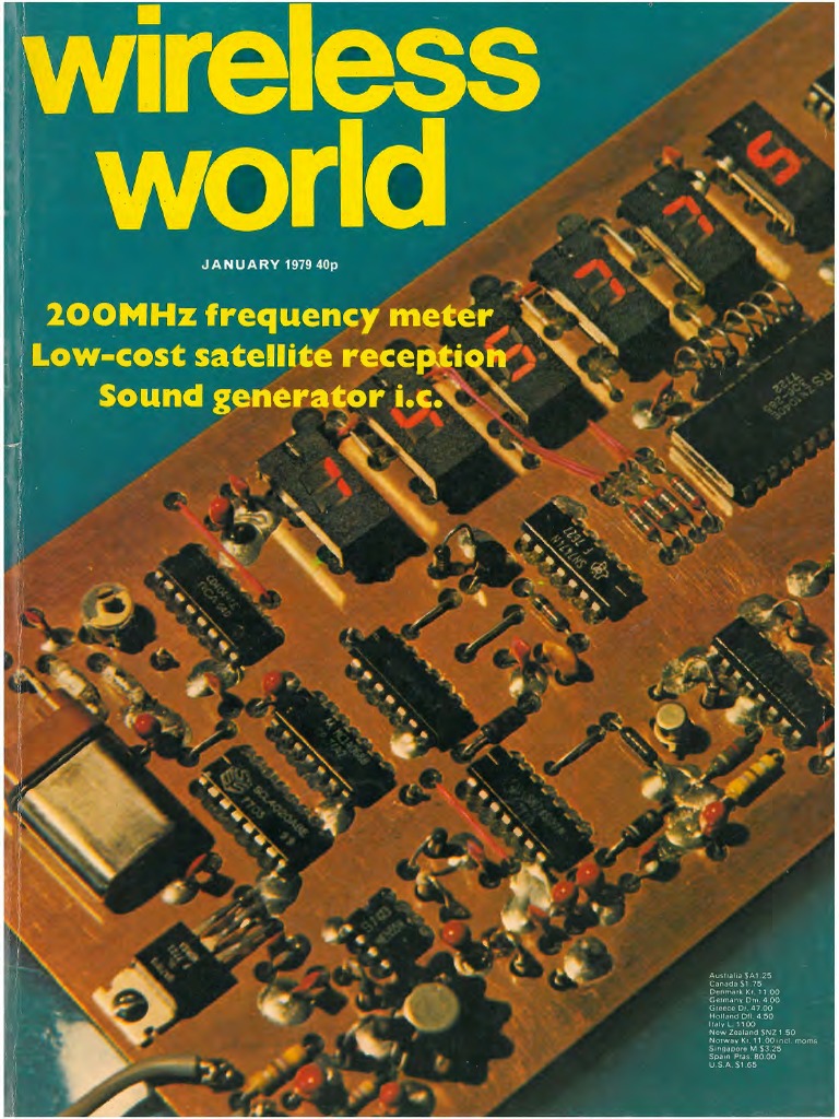 Wireless World 1979 01 S OCR | PDF | Bipolar Junction Transistor ...
