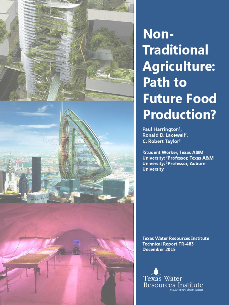 Non-Traditional Agriculture | PDF | Agriculture | Greenhouse