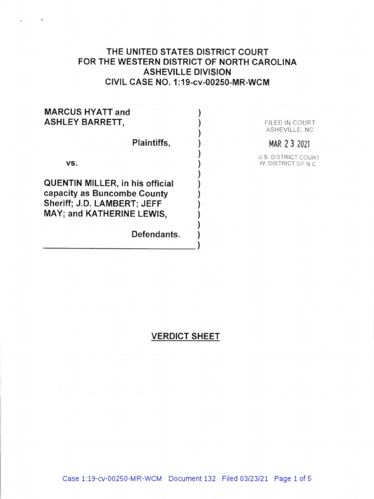 Verdict Sheet For Phase 1 | PDF | Law | Finance & Money Management