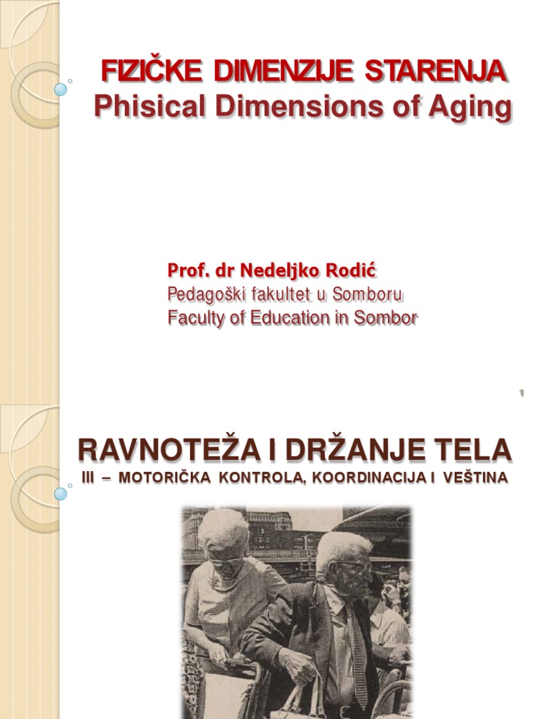 6 Ravnoteza I Drzanje Tela | PDF