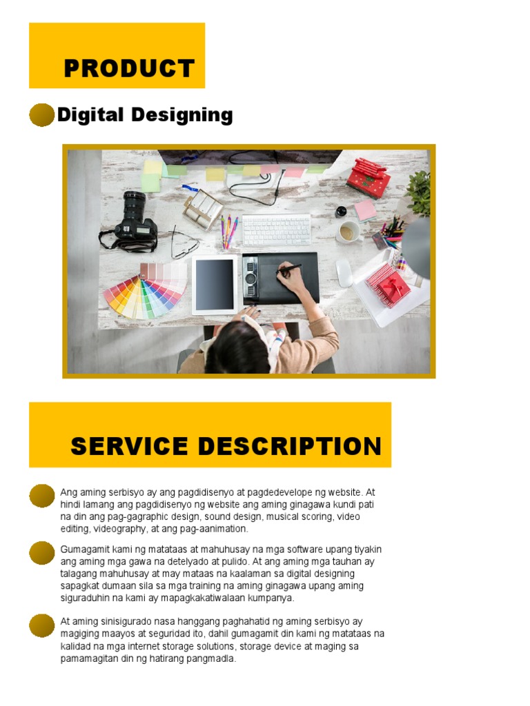 Example Product Description Filipino | PDF