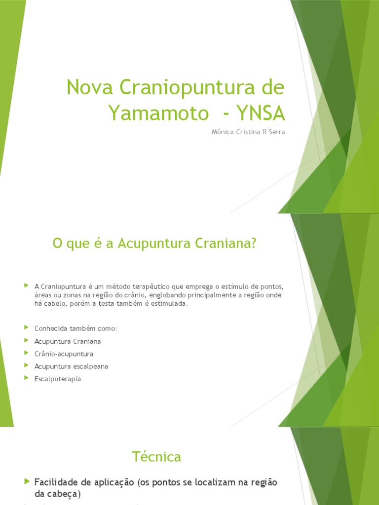 Craniopuntura Yamamoto | PDF | Acupuntura | Dor