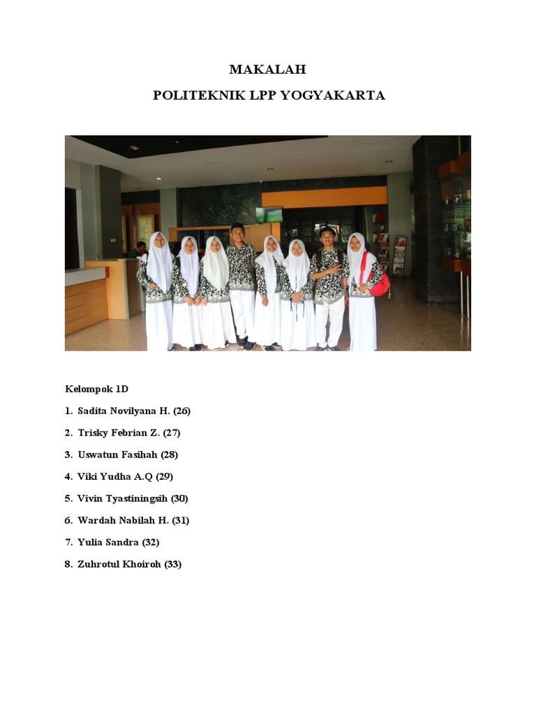 Politeknik LPP Yogyakarta | PDF