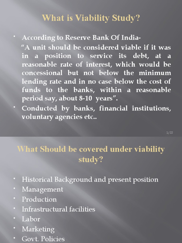 What Is Viability Study? | PDF | Waste Management | Expense