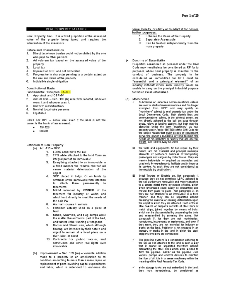 Tax 2 Notes (Cmta) | PDF | Customs | Taxes