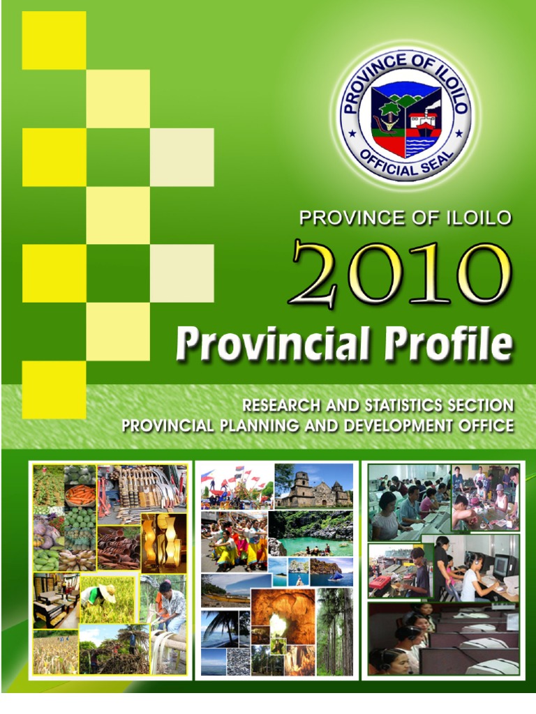 Iloilo Provincial Profile 2010 Overview | PDF | Nature | Business
