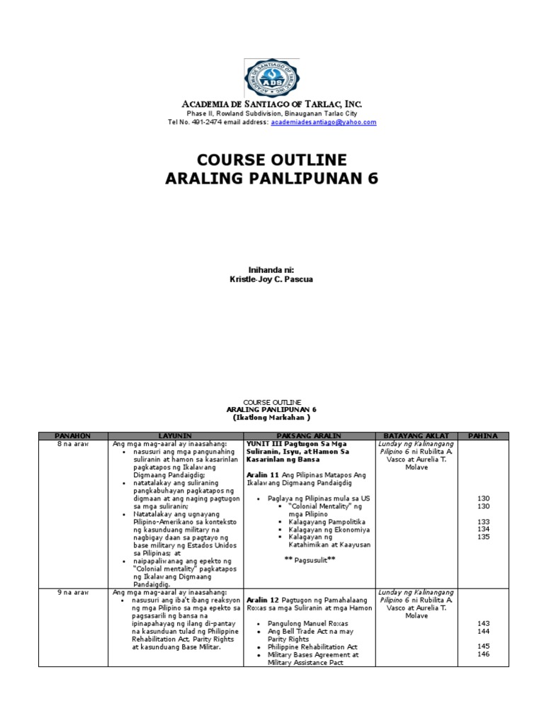 CO.3rd Quarter - AP6.Kristle | PDF