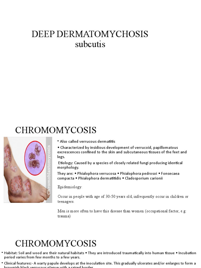 Deep Dermatomychosis | PDF | Wellness | Young Adult