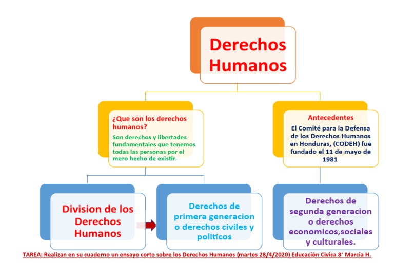 Mapa Conceptual De Derechos Humanos B Pdf