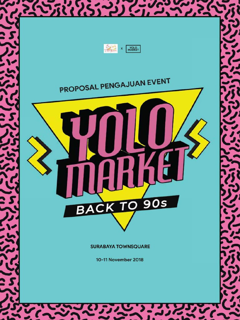 Proposal Tenant YOLO MARKET | PDF | Perjalanan