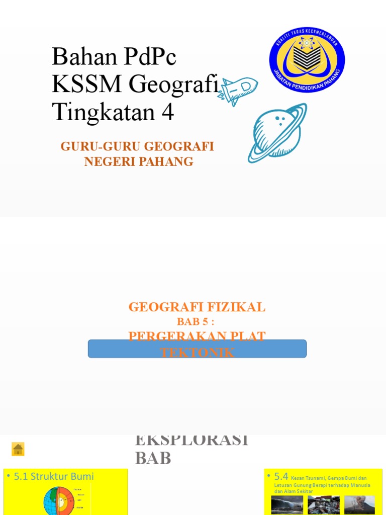 Bab 5 Pergerakan Plat Tektonik | PDF