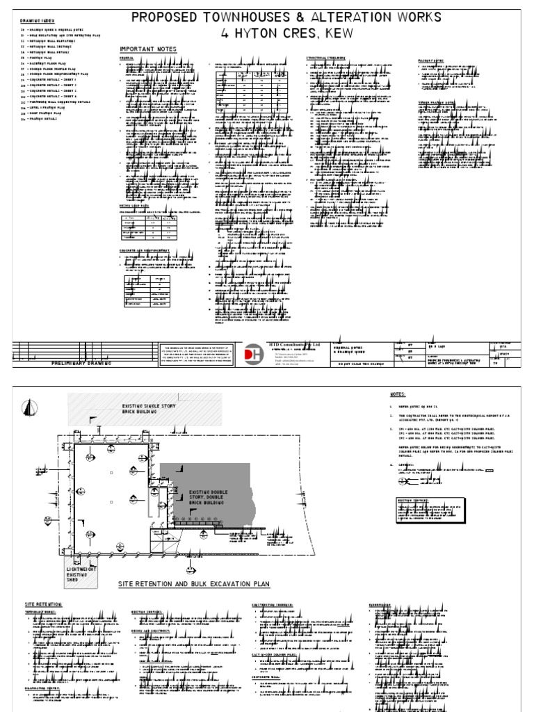 S00 - General Notes and Drawing Index-Rev | PDF | Nut (Hardware) | Concrete