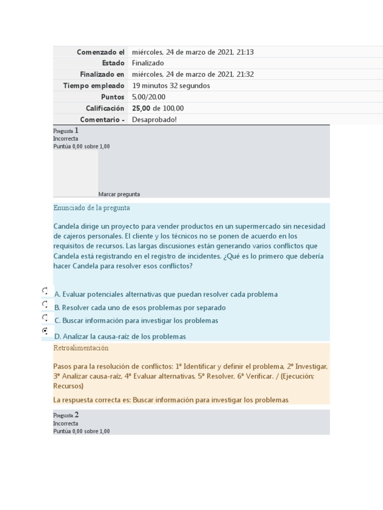 9 Recursos Examen PMP | PDF | Gestión de recursos humanos | Planificación