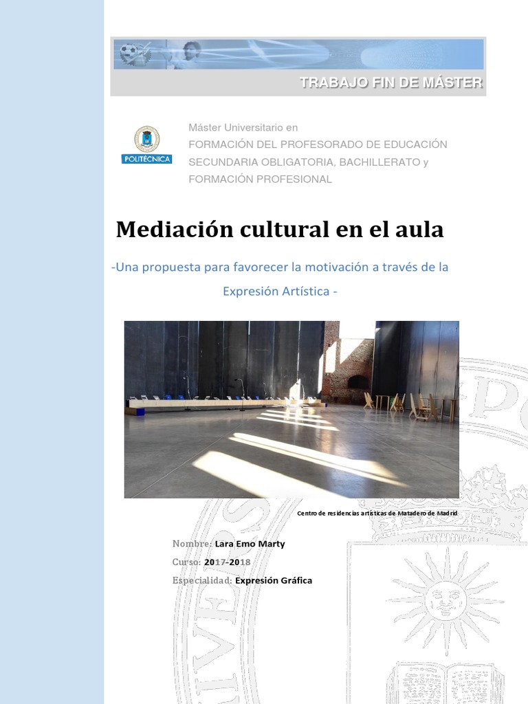 TFM Lara Emo Marty | PDF | Museo | Maestros