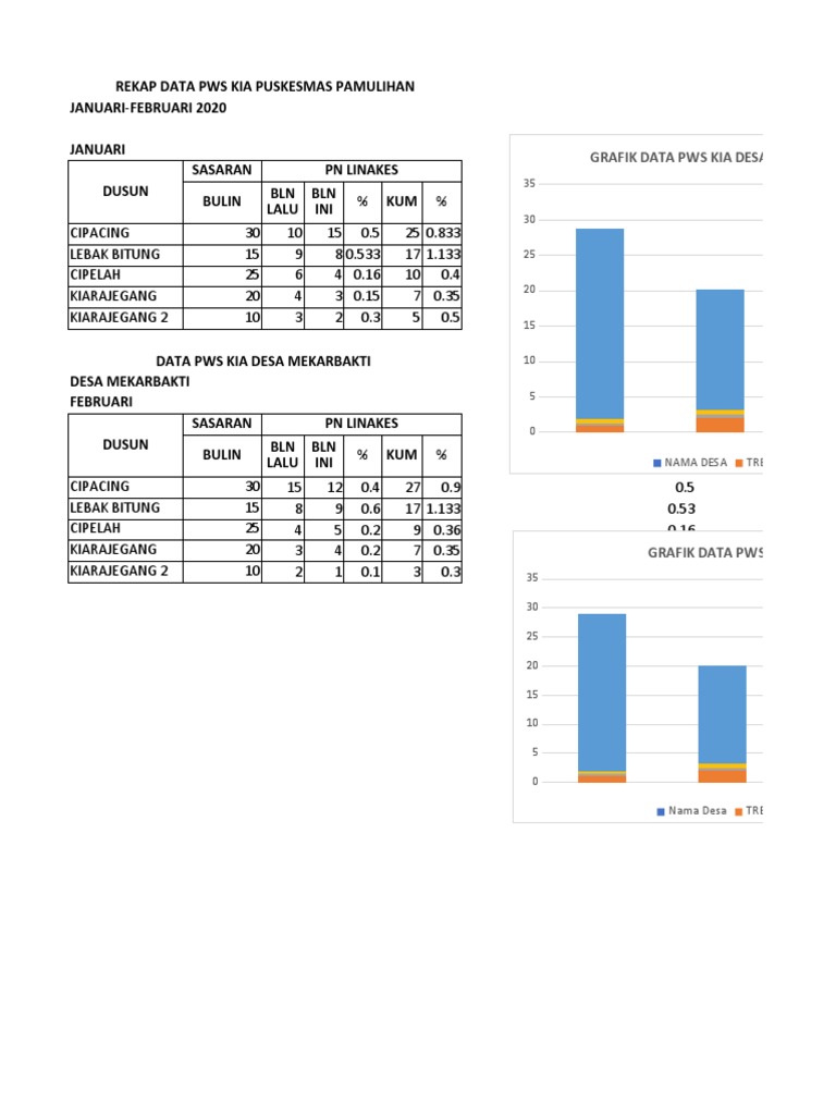 Contoh DATA PSW KIA DAN GRAFIK | PDF