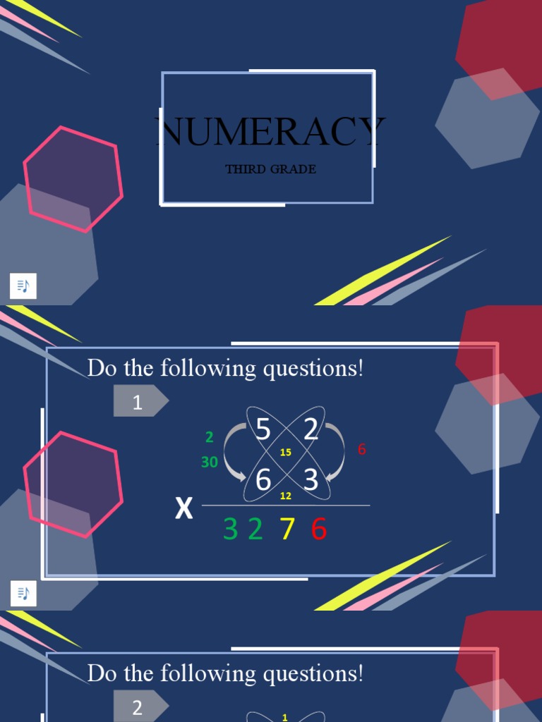Numeracy: Third Grade | PDF