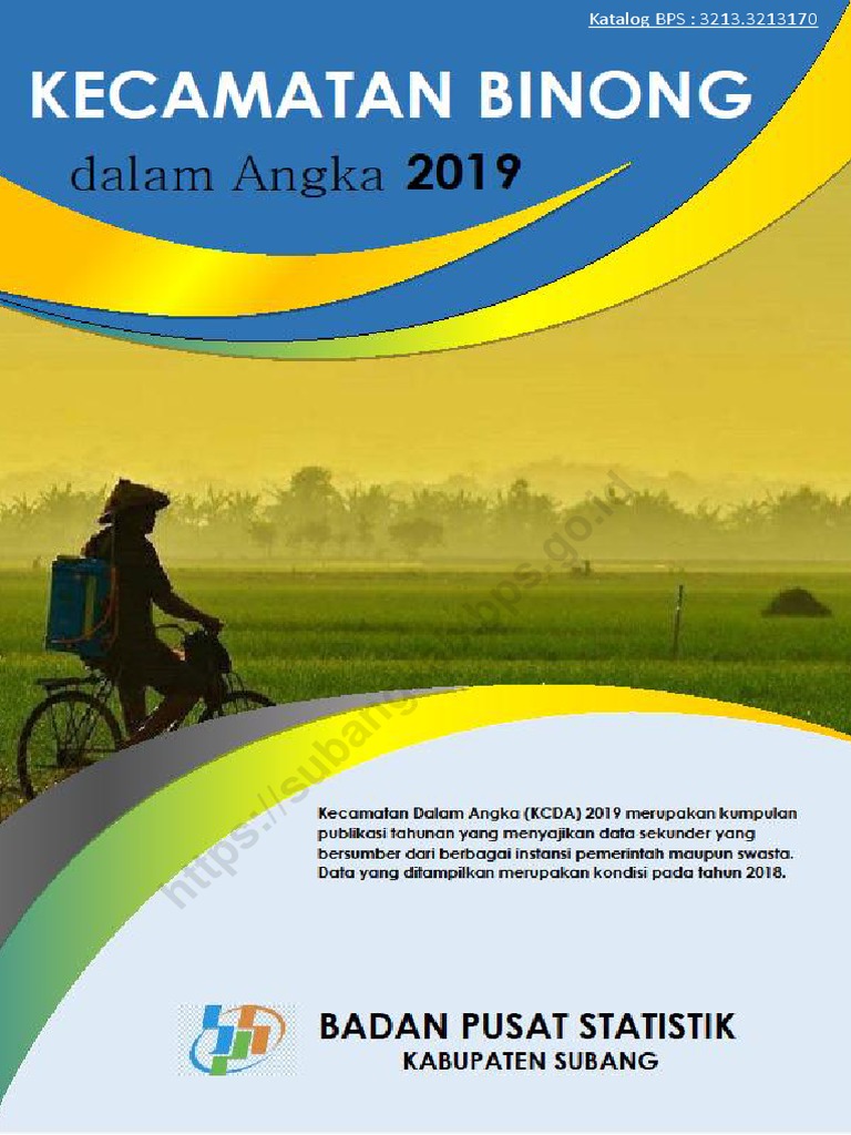 Kecamatan Binong Dalam Angka 2019 | PDF