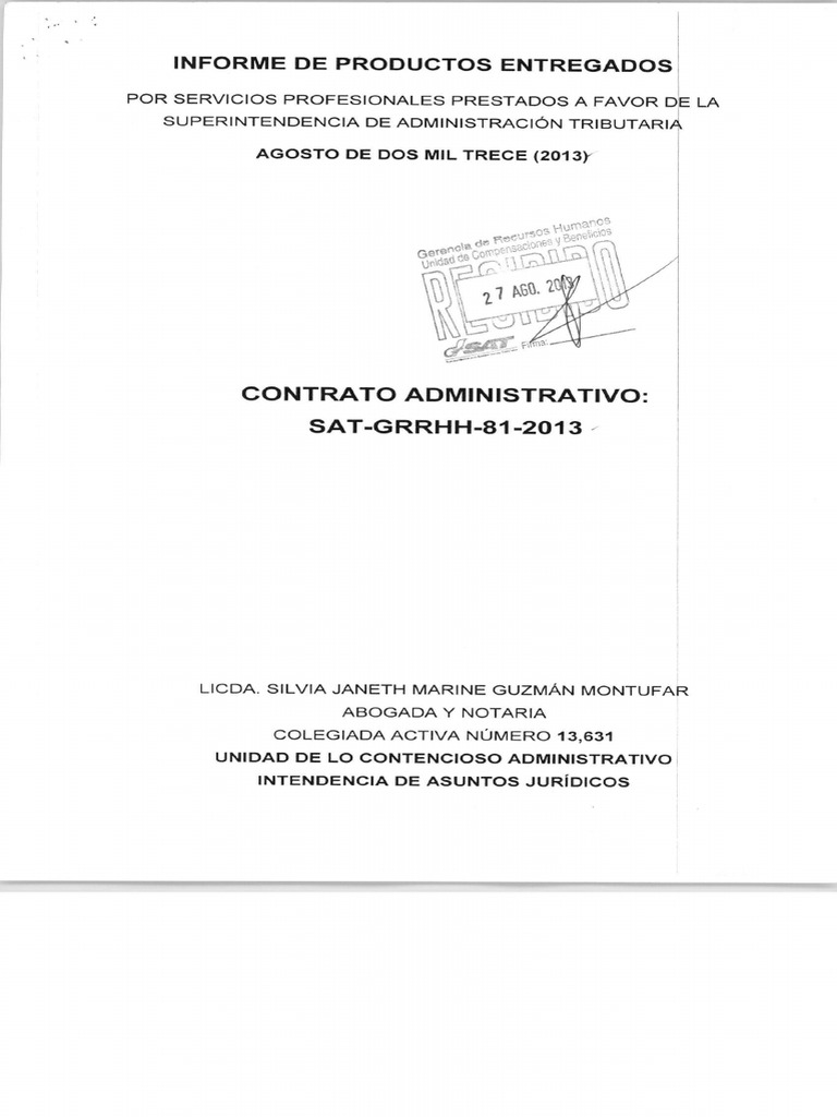 Inf. Silvia Janeth Marine Guzman Montufar | PDF