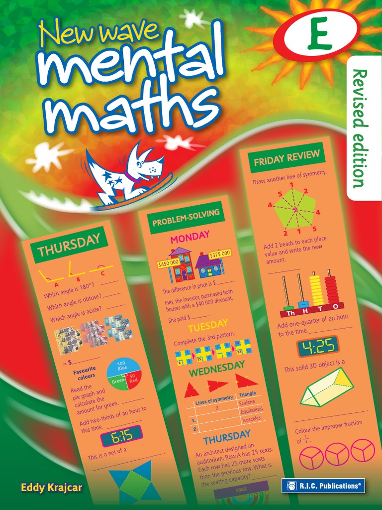 MentalMathsWorkbookYear5AustralianCurriculumAligned-E G5 | PDF | Length ...