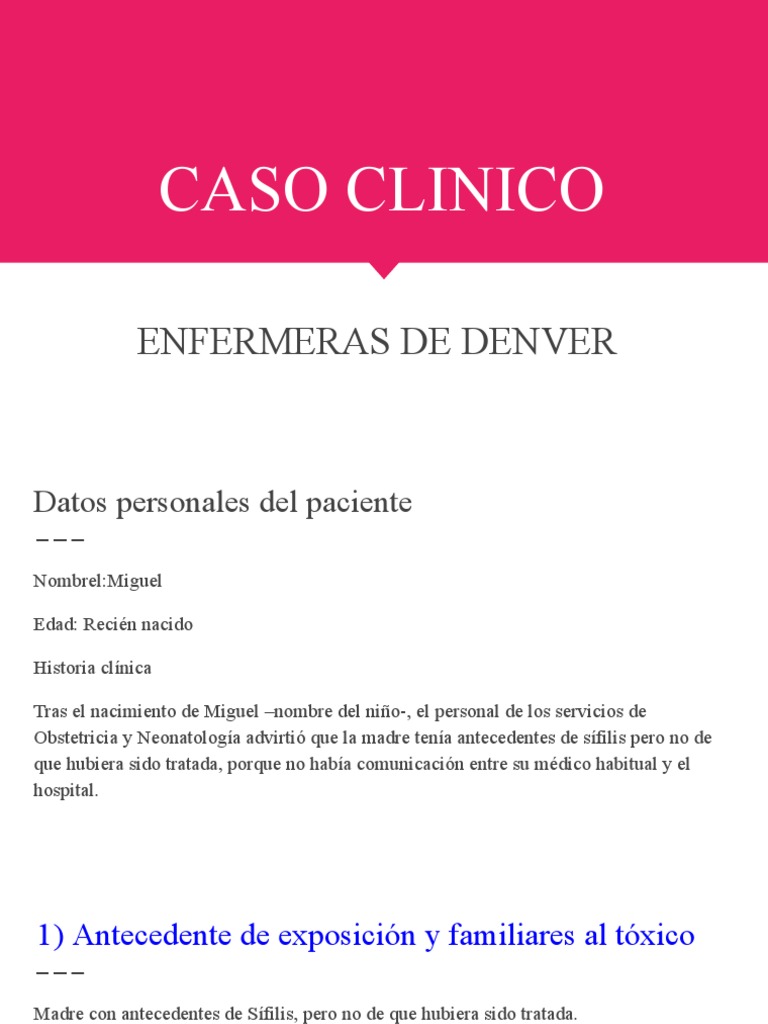 Enfermeras de Denver | PDF | Diagnostico medico | Toxicidad