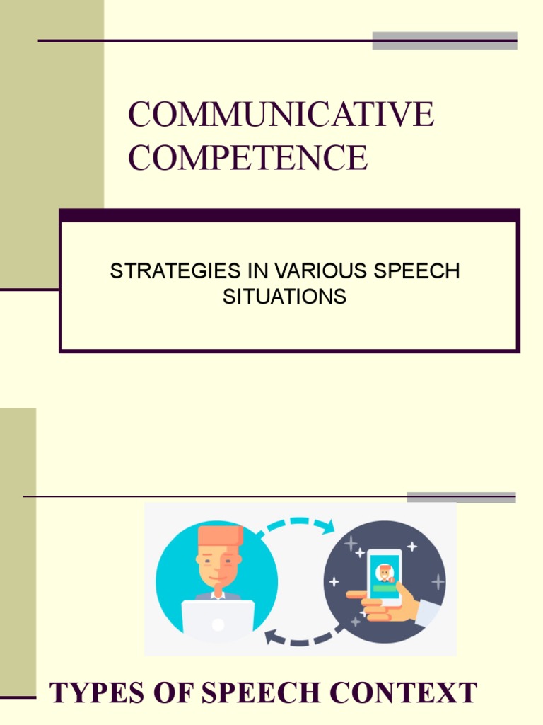 Chapter 2.2 Communicative Competence | PDF | Communication ...