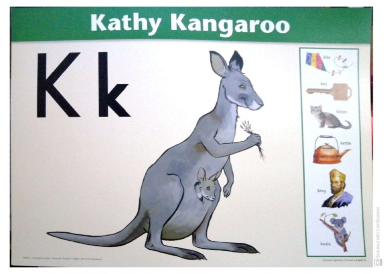 Letter KK Kathy Kangaroo | PDF