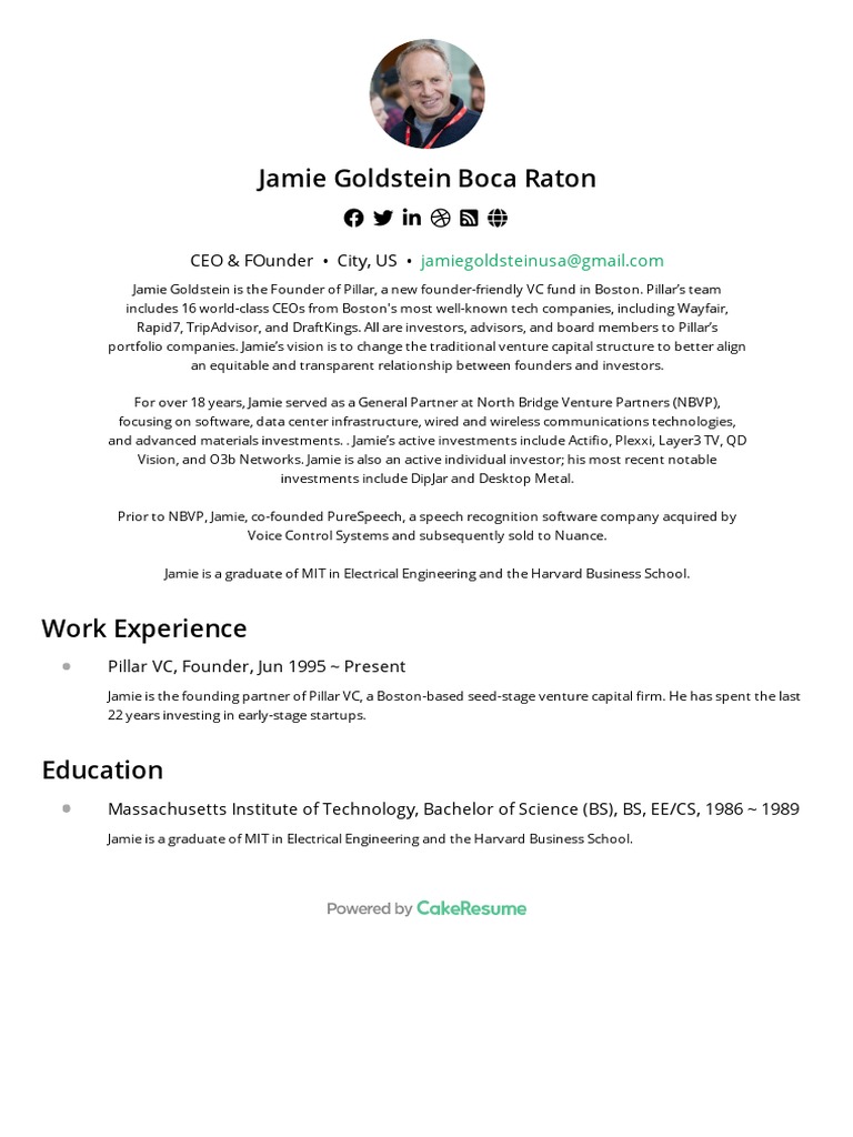 Jamie Goldstein Boca Raton - Business Analyst | PDF