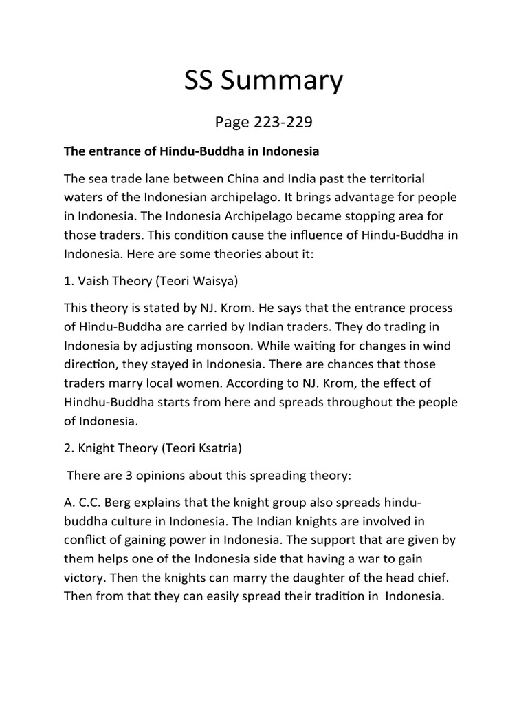 SS Summary: Page 223-229 | PDF | Indonesia | Sikhism